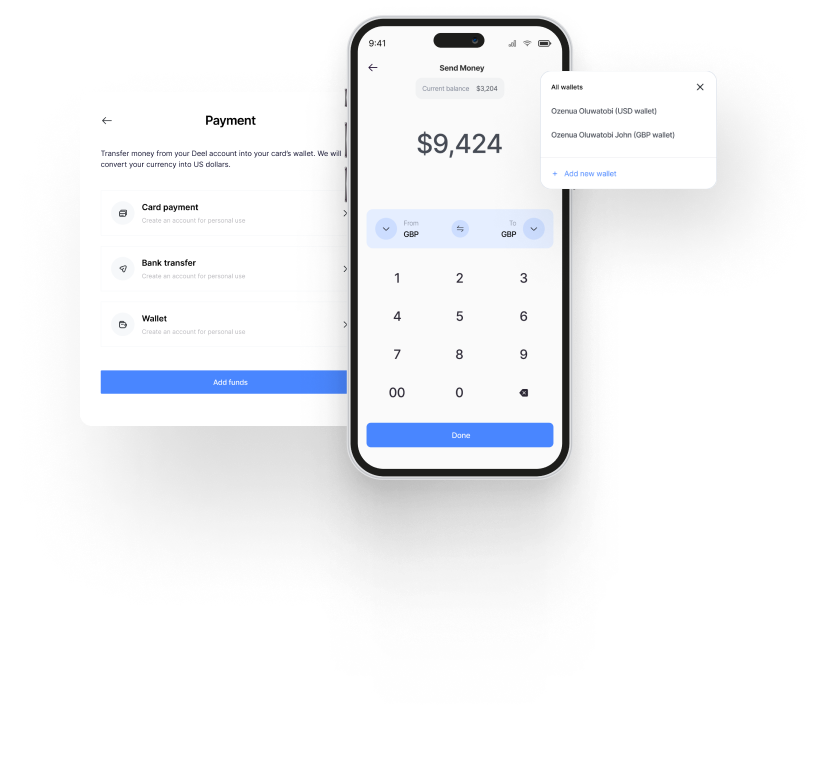 D-Way Remit - Customer Account